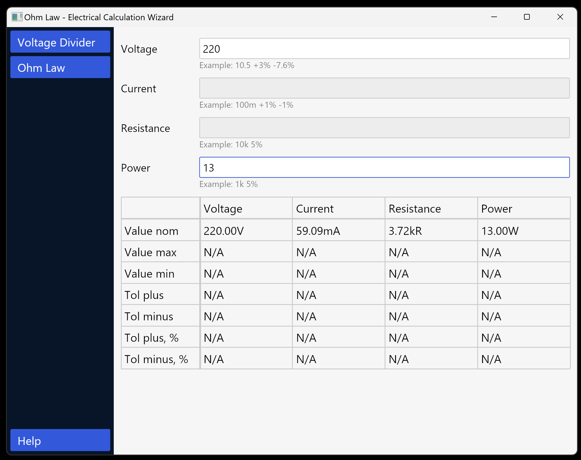 GitHub - zvladimir/ecw: Electrical Calculations Wizard